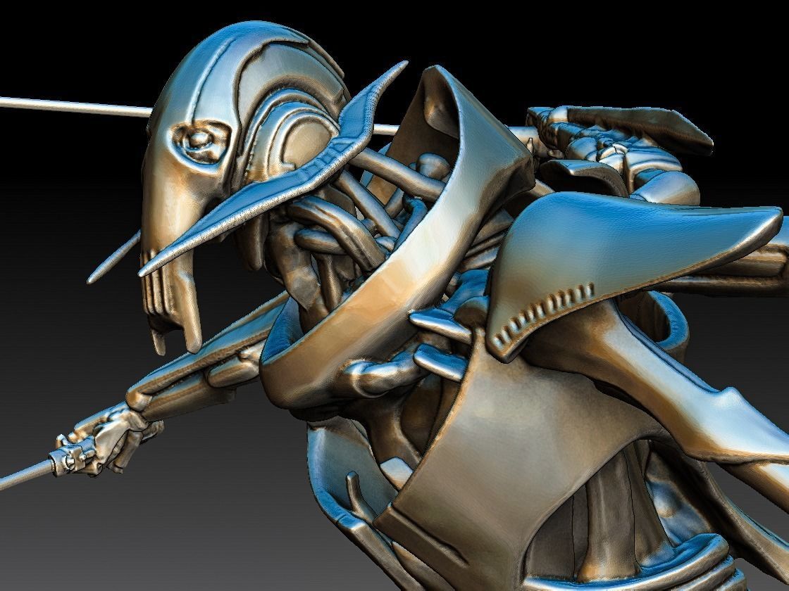 General Grievous STL 3D model 3D printable | CGTrader