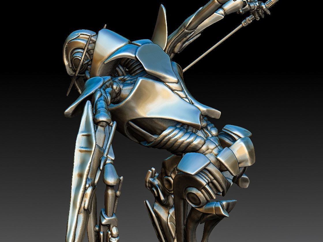General Grievous STL 3D model 3D printable | CGTrader