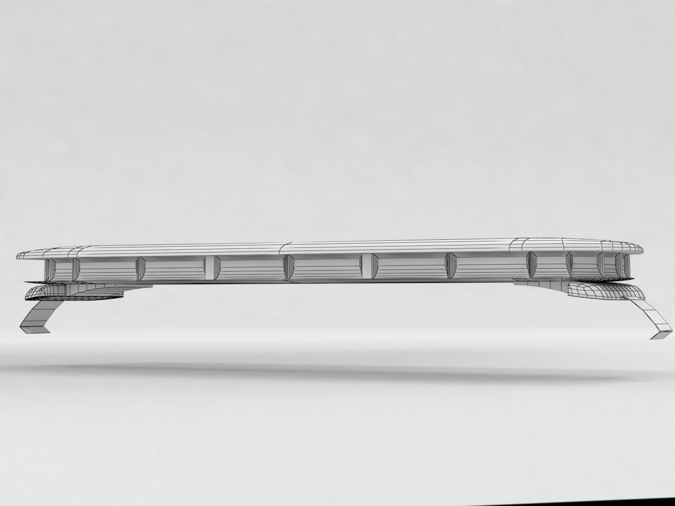 3D model Police Led Lightbar nForce VR / AR / low-poly | CGTrader