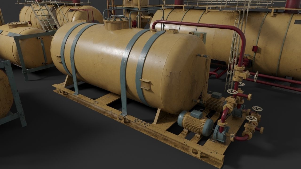 Liquid storage pack 3D model | CGTrader