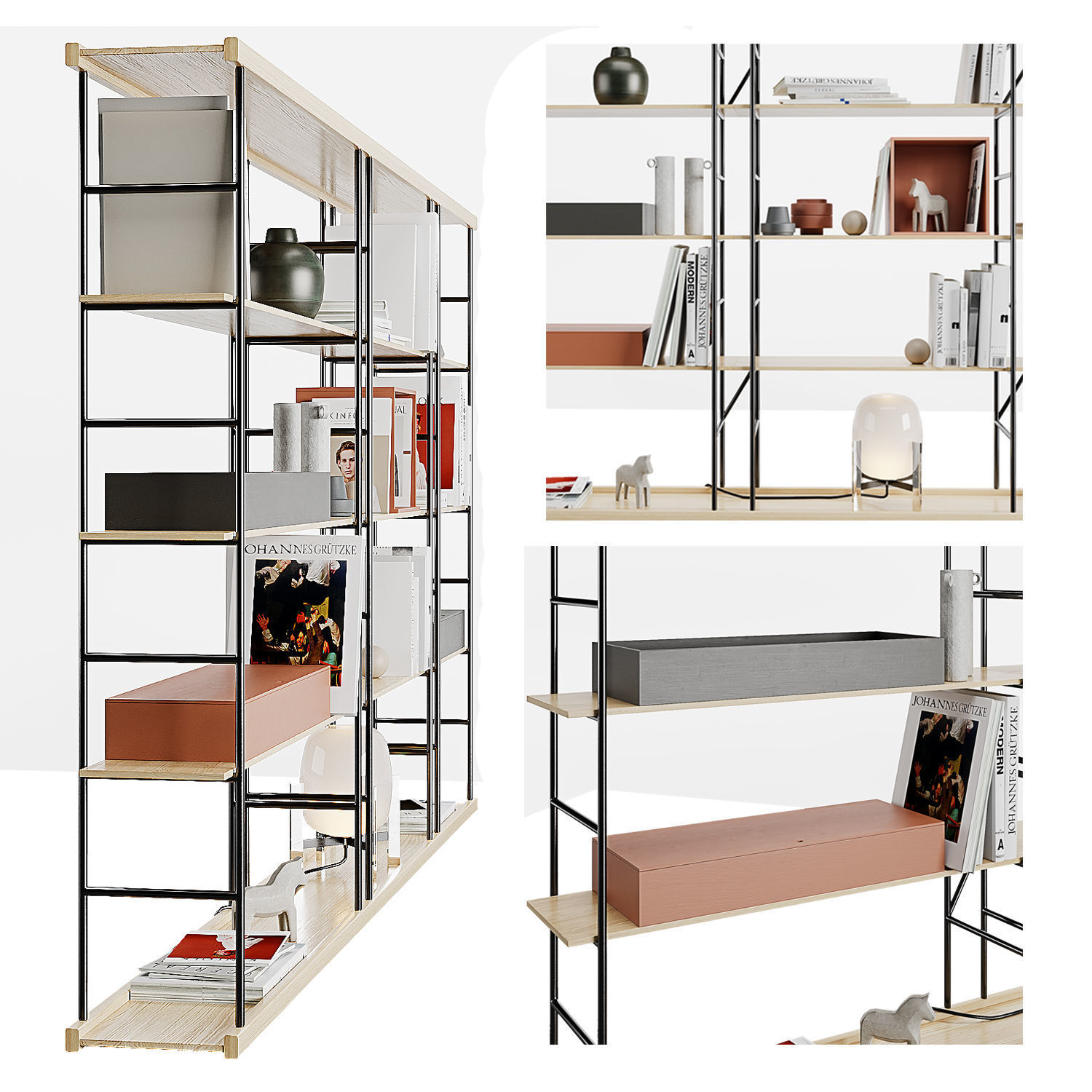 Bost shelf TREKU 3D model | CGTrader