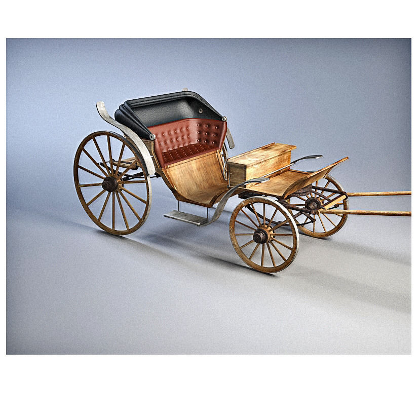 Carriage 3D model | CGTrader