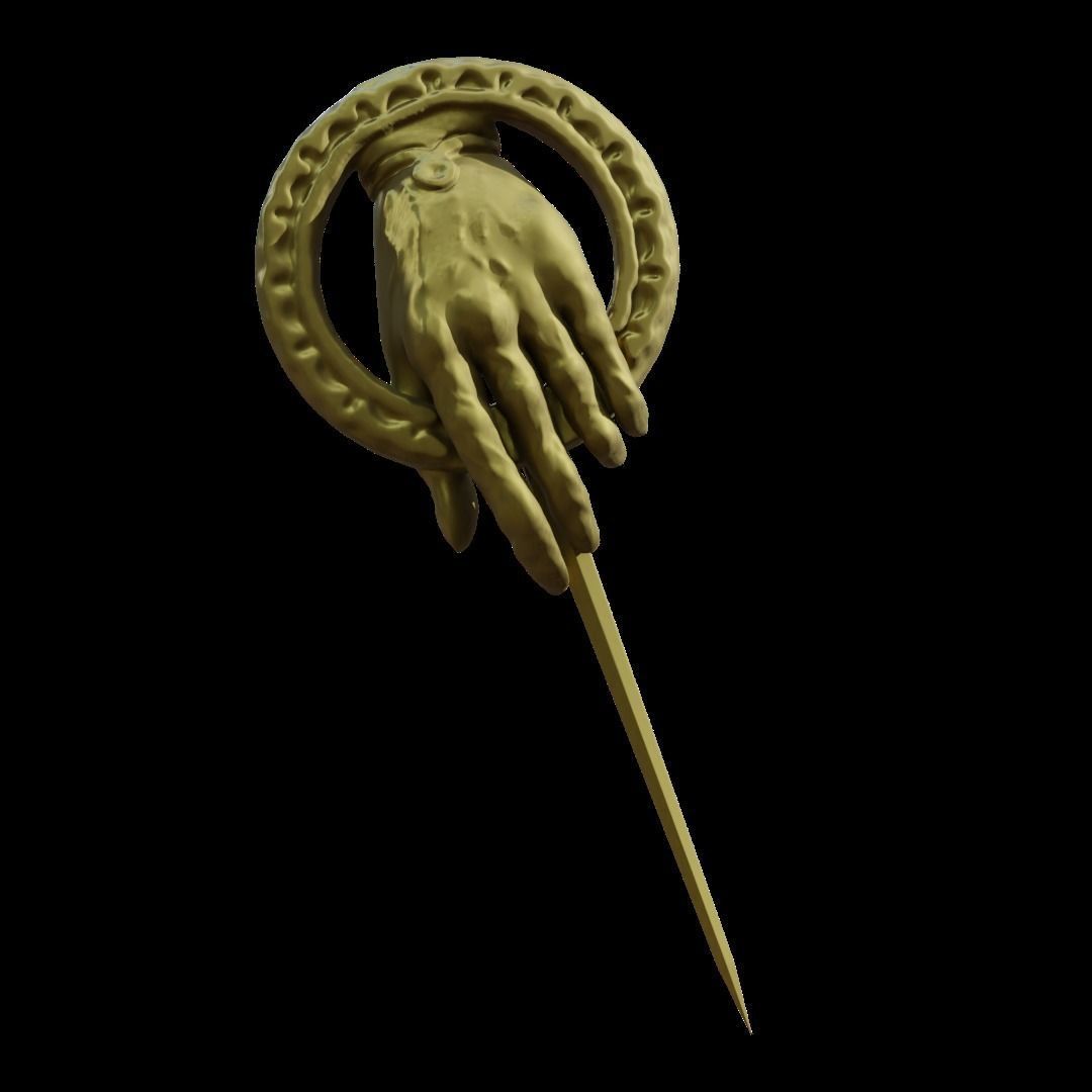 GOT Hand of the king symbol free 3D model 3D printable | CGTrader
