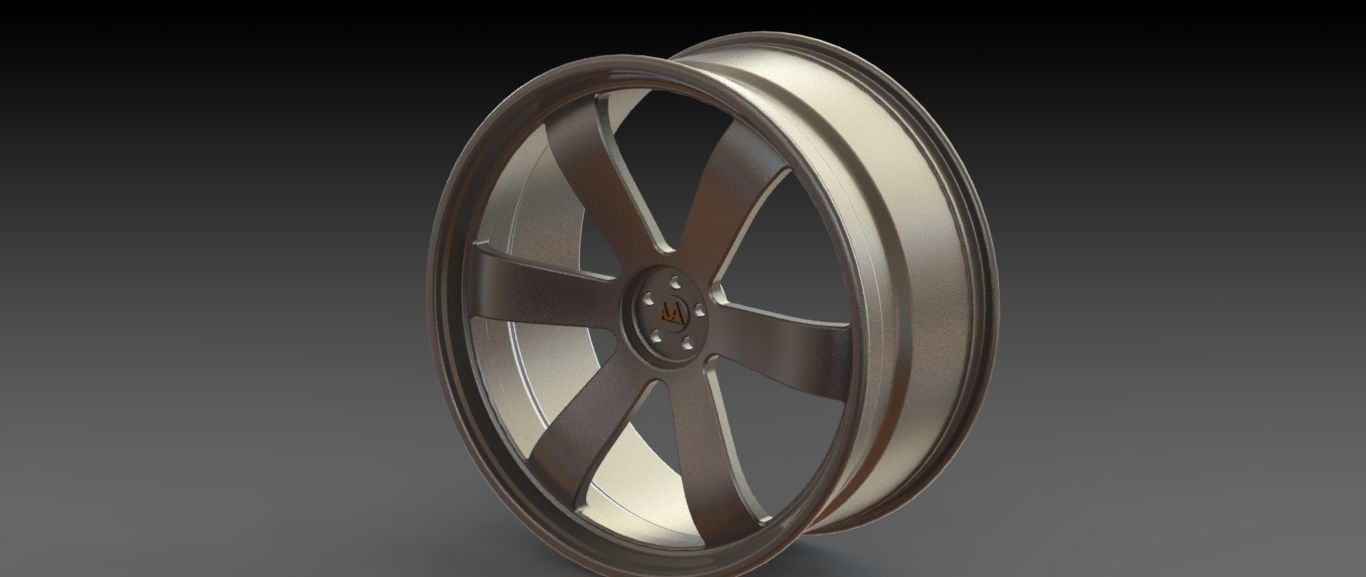 Design rims 3D model animated rigged | CGTrader