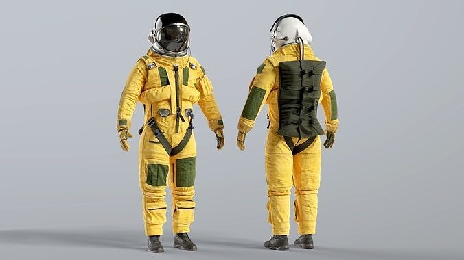FLIGHT SUIT SR71 Pilot 3D model | CGTrader