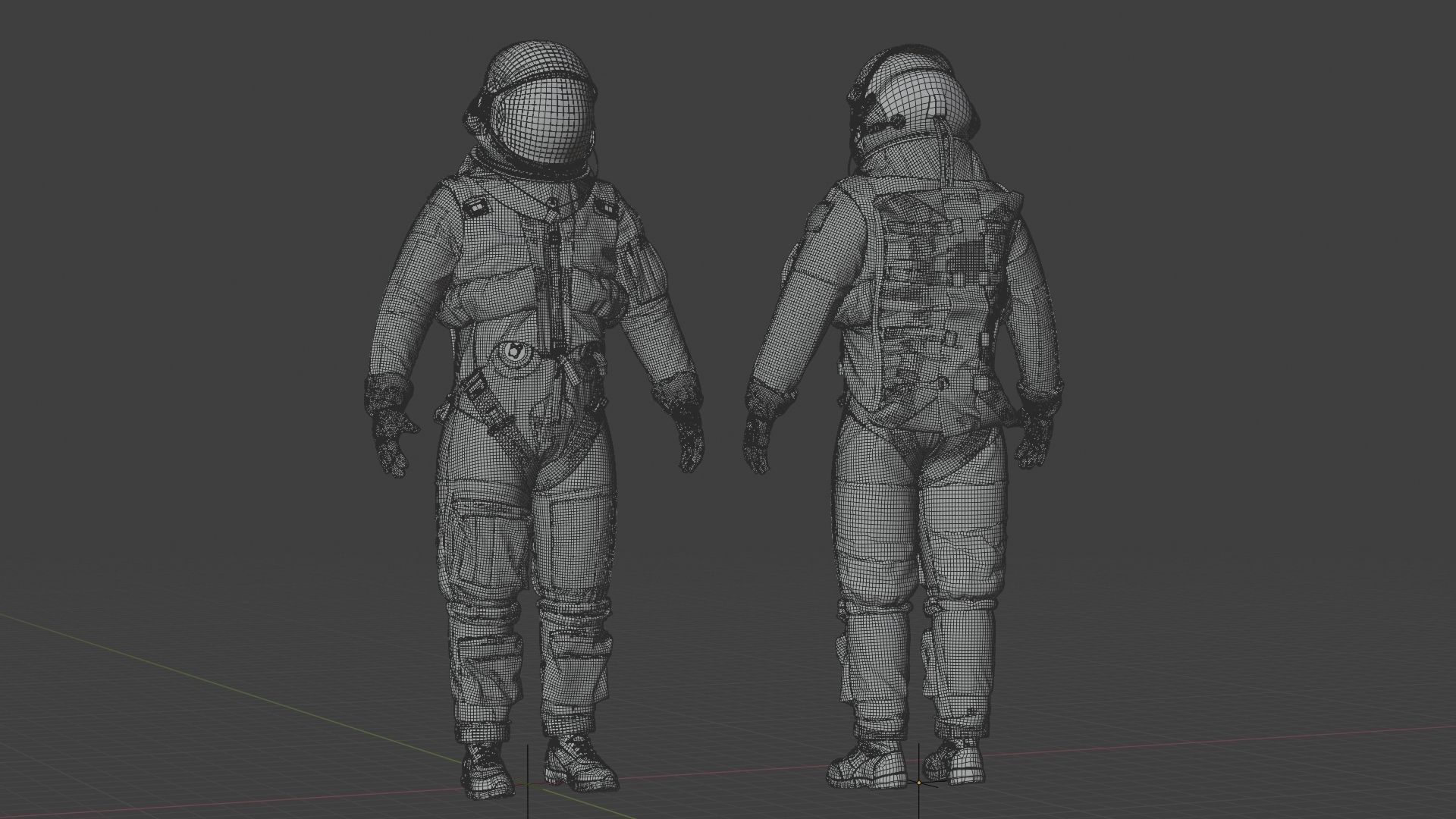 FLIGHT SUIT SR71 Pilot 3D model | CGTrader
