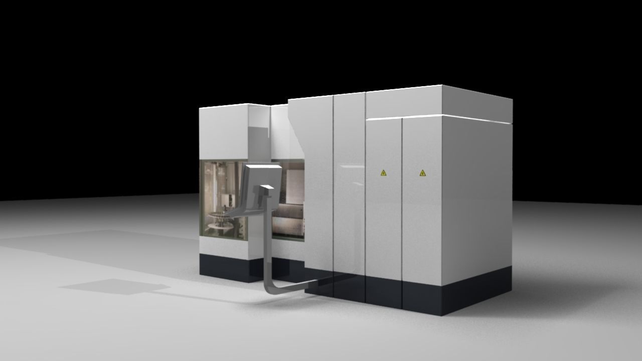 CNC machining 3D model | CGTrader