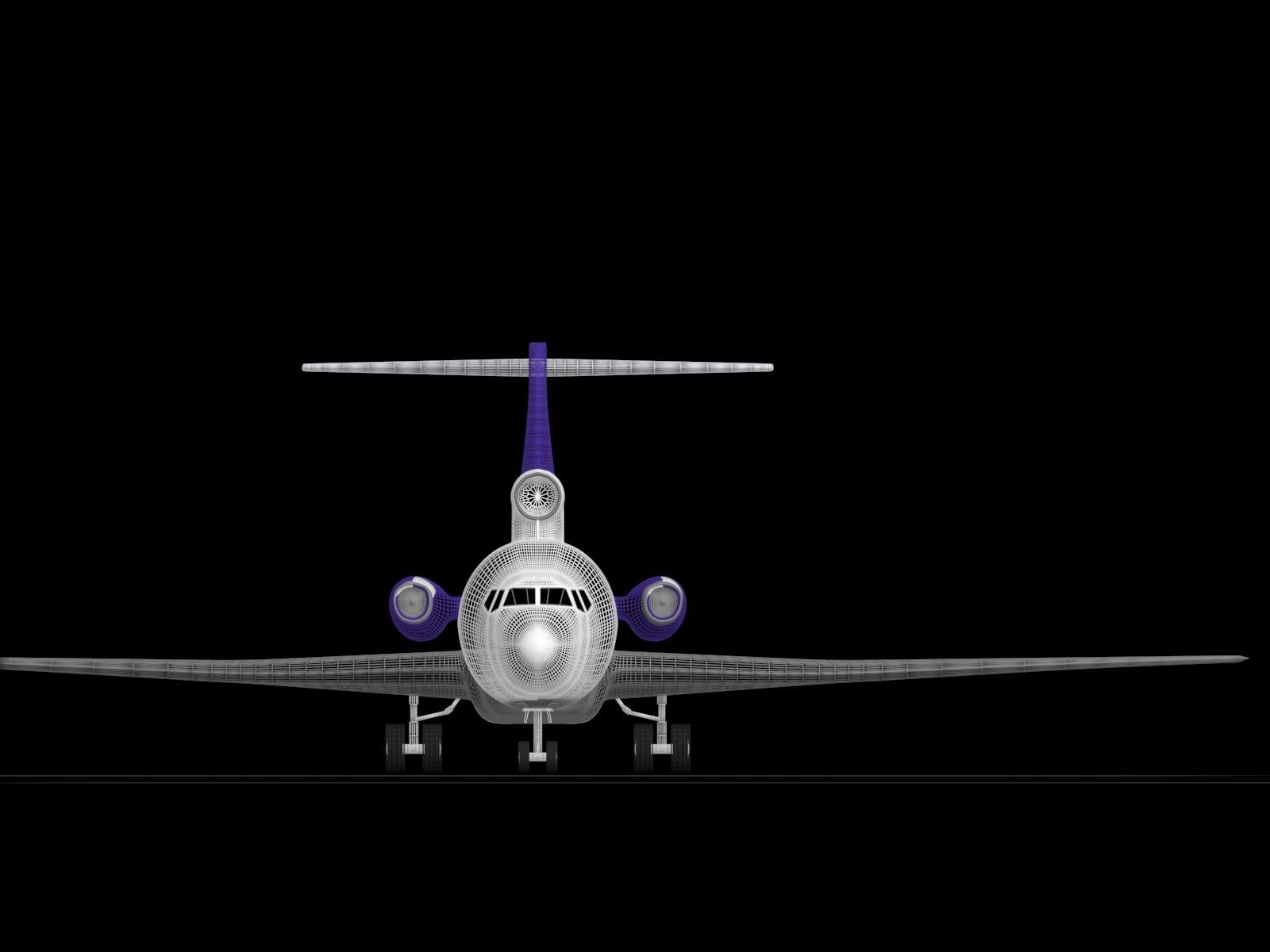Boeing 727-200F Advanced Freighter 3D model | CGTrader