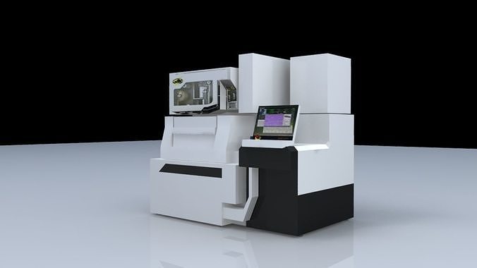 numerical control machining 3D model | CGTrader