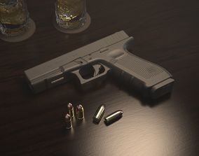 Animated Glock 3D Models | CGTrader