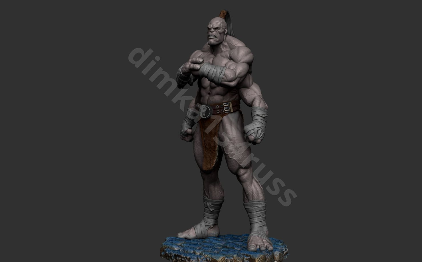 Goro mortal kombat 3D model 3D printable | CGTrader