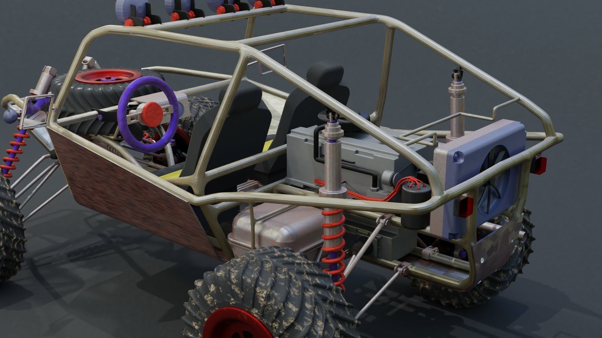 Dune Buggy 3D model | CGTrader