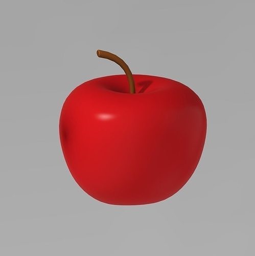 apple 3D model 3D printable | CGTrader