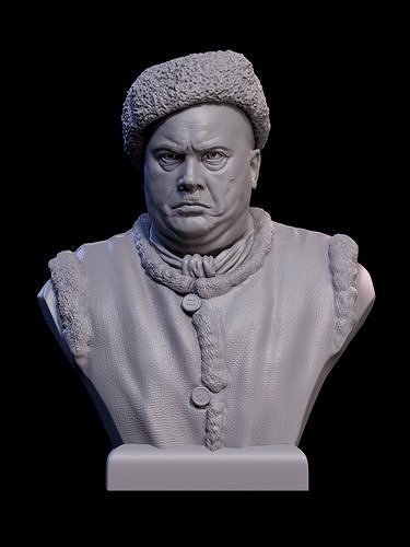 Morgunov bust 1 3D model 3D printable | CGTrader