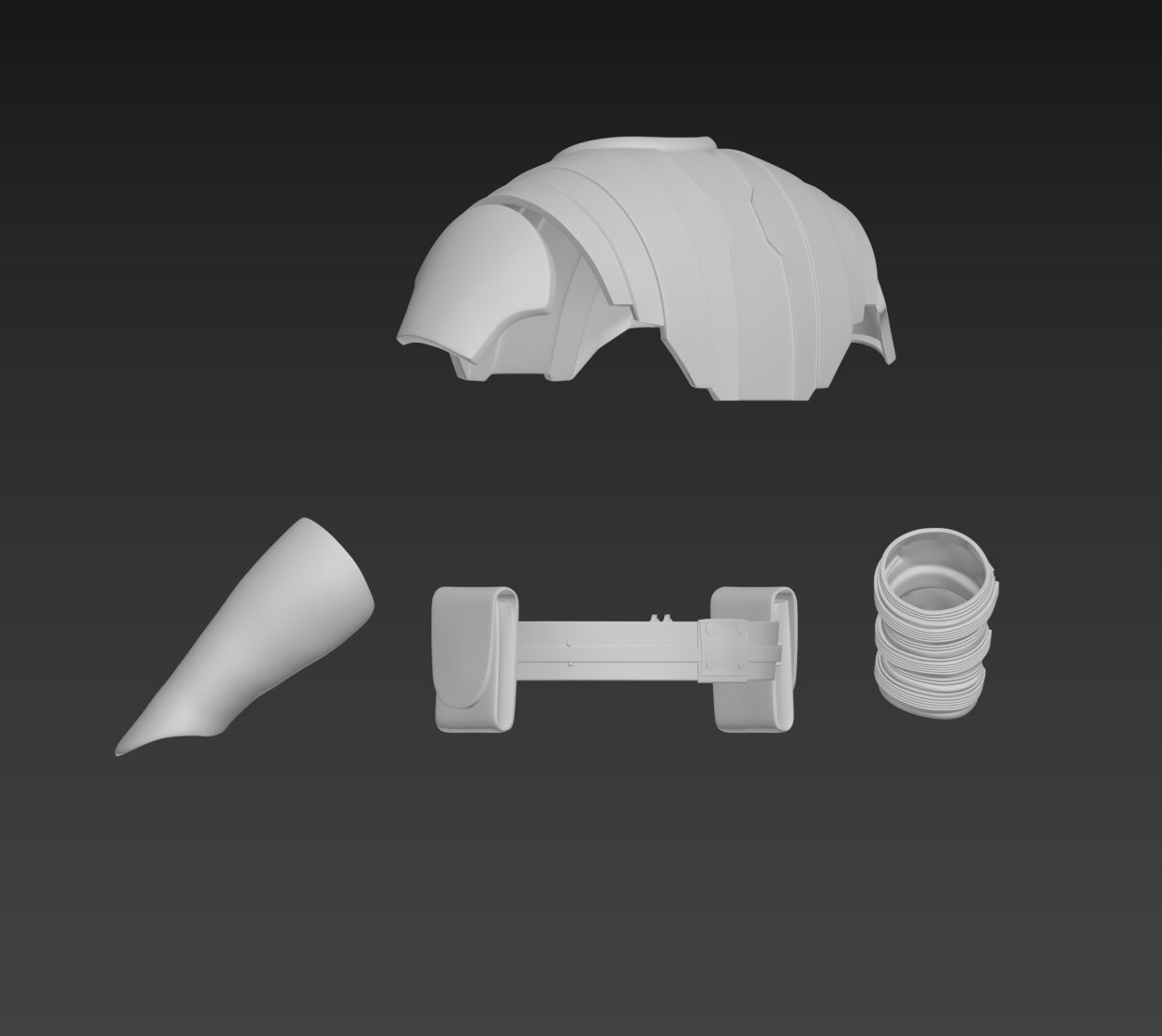 Star Wars Anakin Skywalker General Armor Cosplay 3D model 3D printable ...