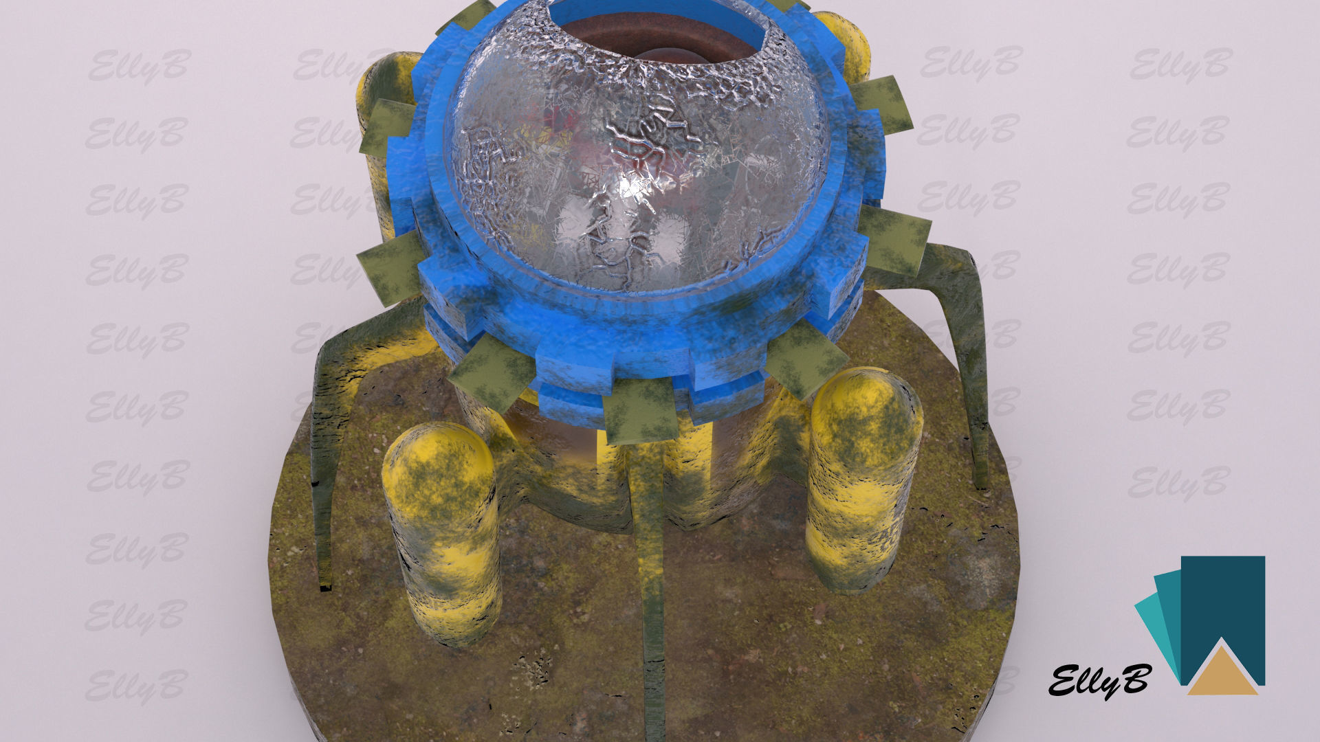 3D model Time Machine Aged VR / AR / low-poly | CGTrader