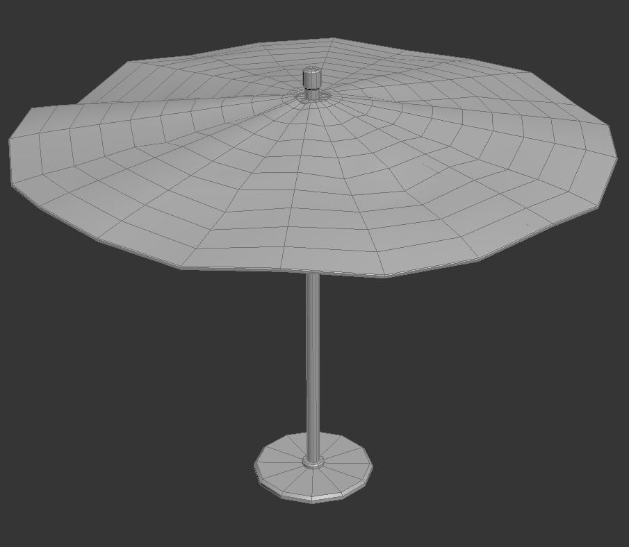 Umbrella free VR / AR / low-poly 3D model | CGTrader