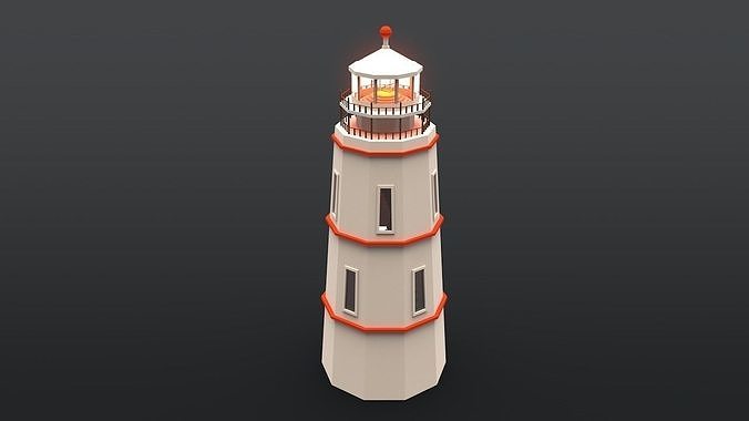 3D model Lighthouse VR / AR / low-poly | CGTrader