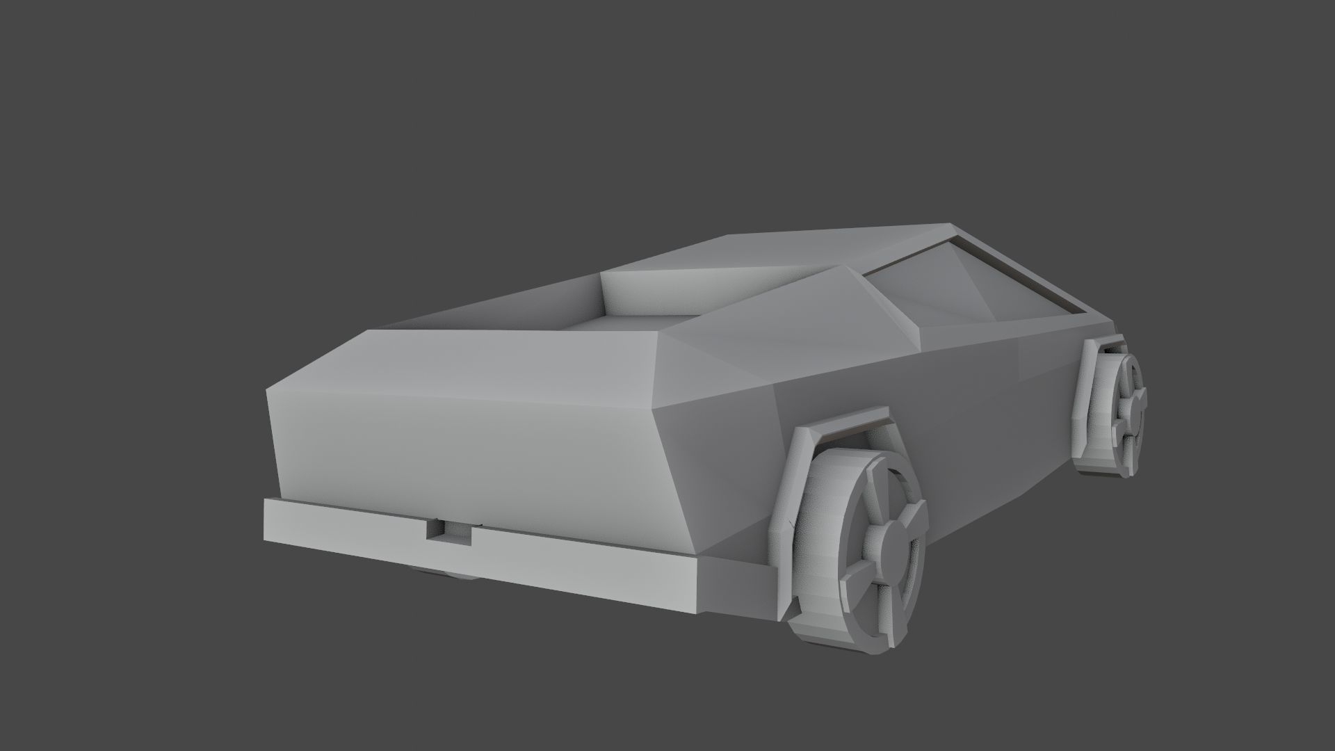 3D model Tesla Cybertruck VR / AR / low-poly | CGTrader