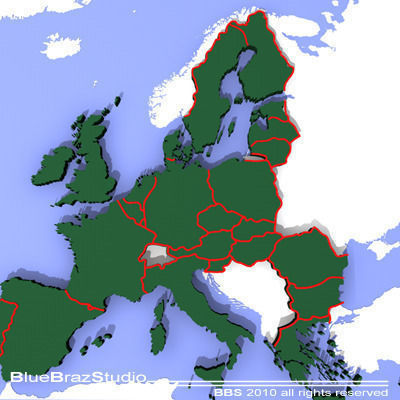 3D model European Union | CGTrader