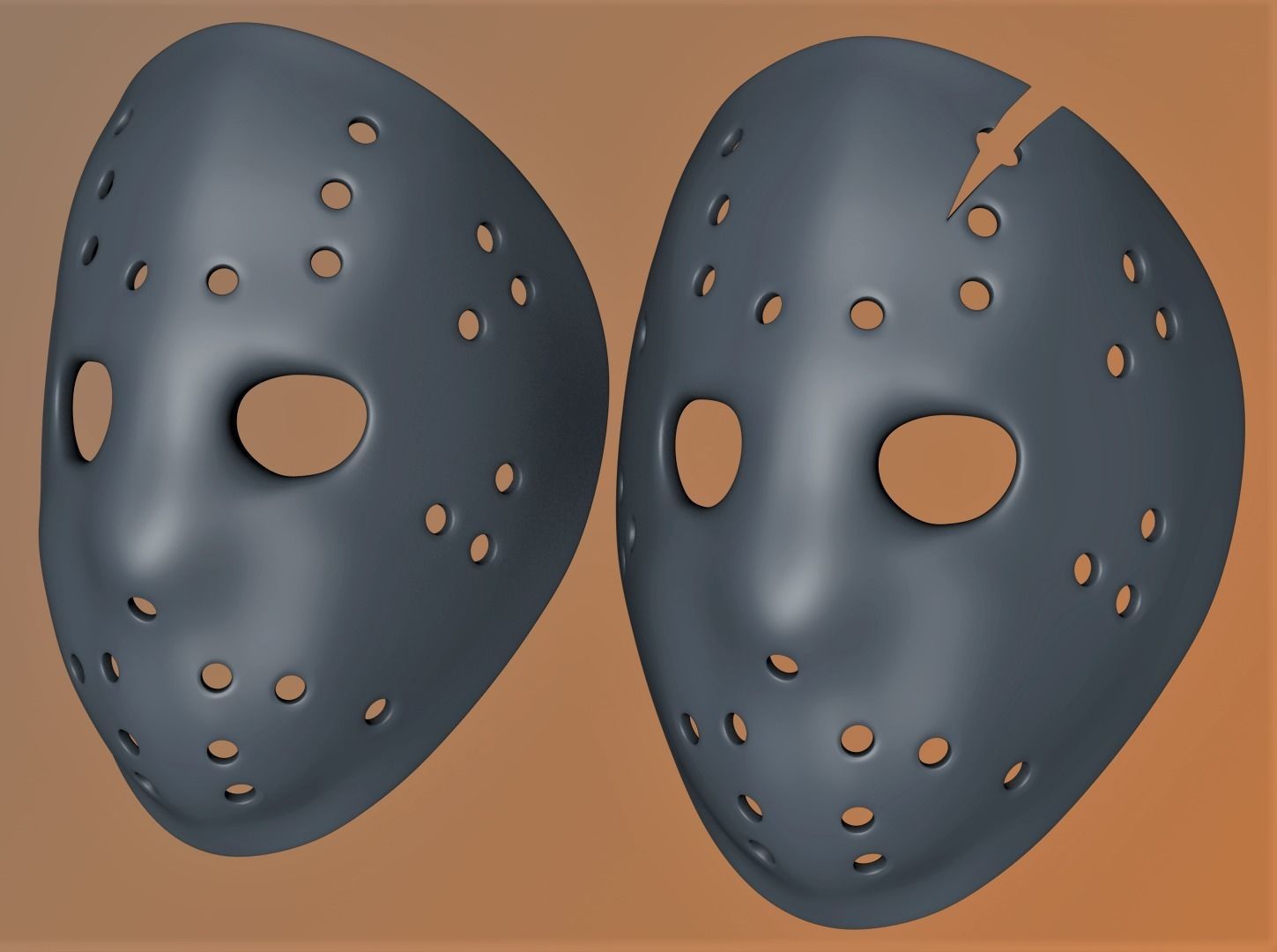 Jason Voorhes mask 3D print model | CGTrader