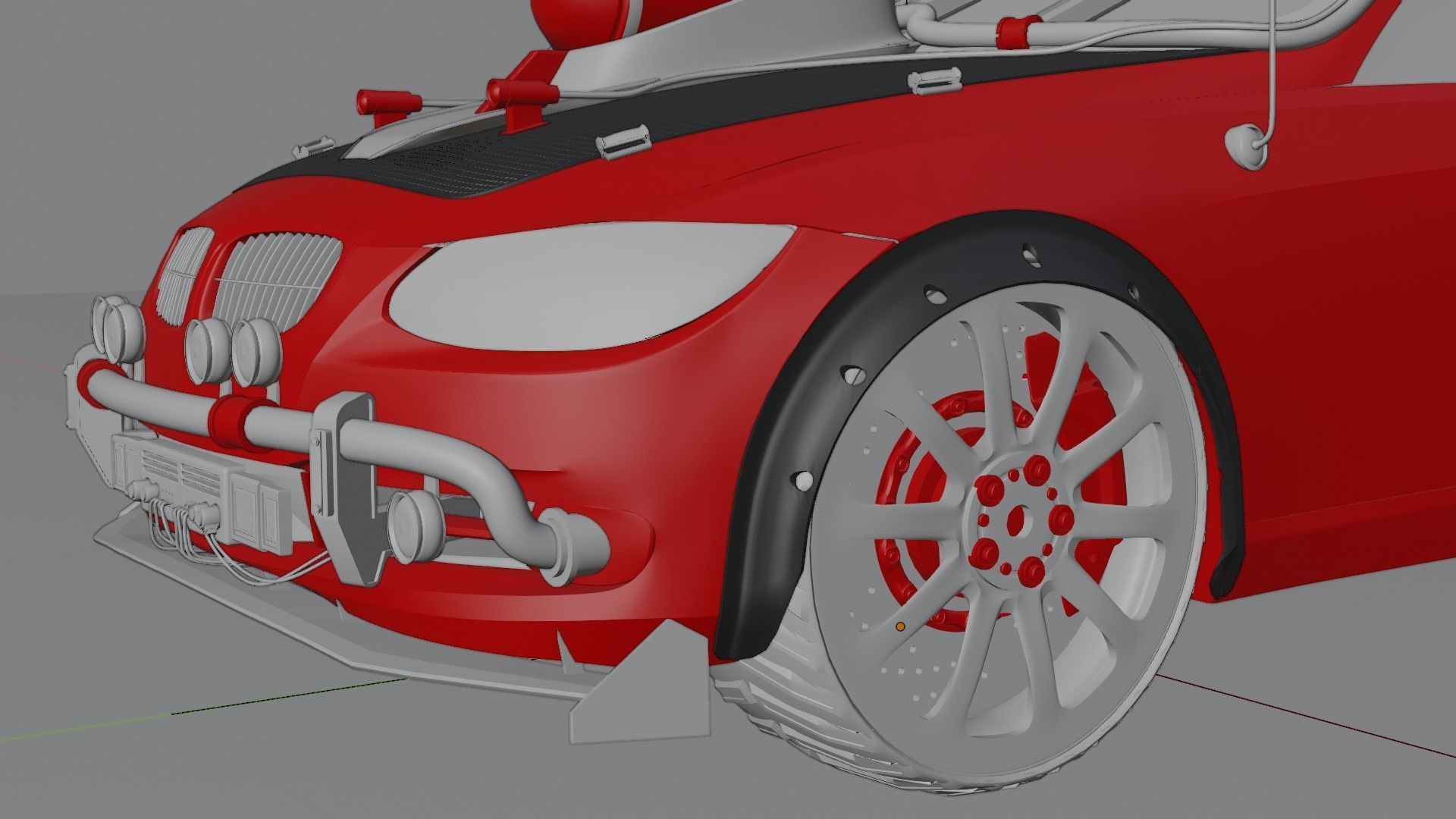 Concept Car Modeling 3D model | CGTrader