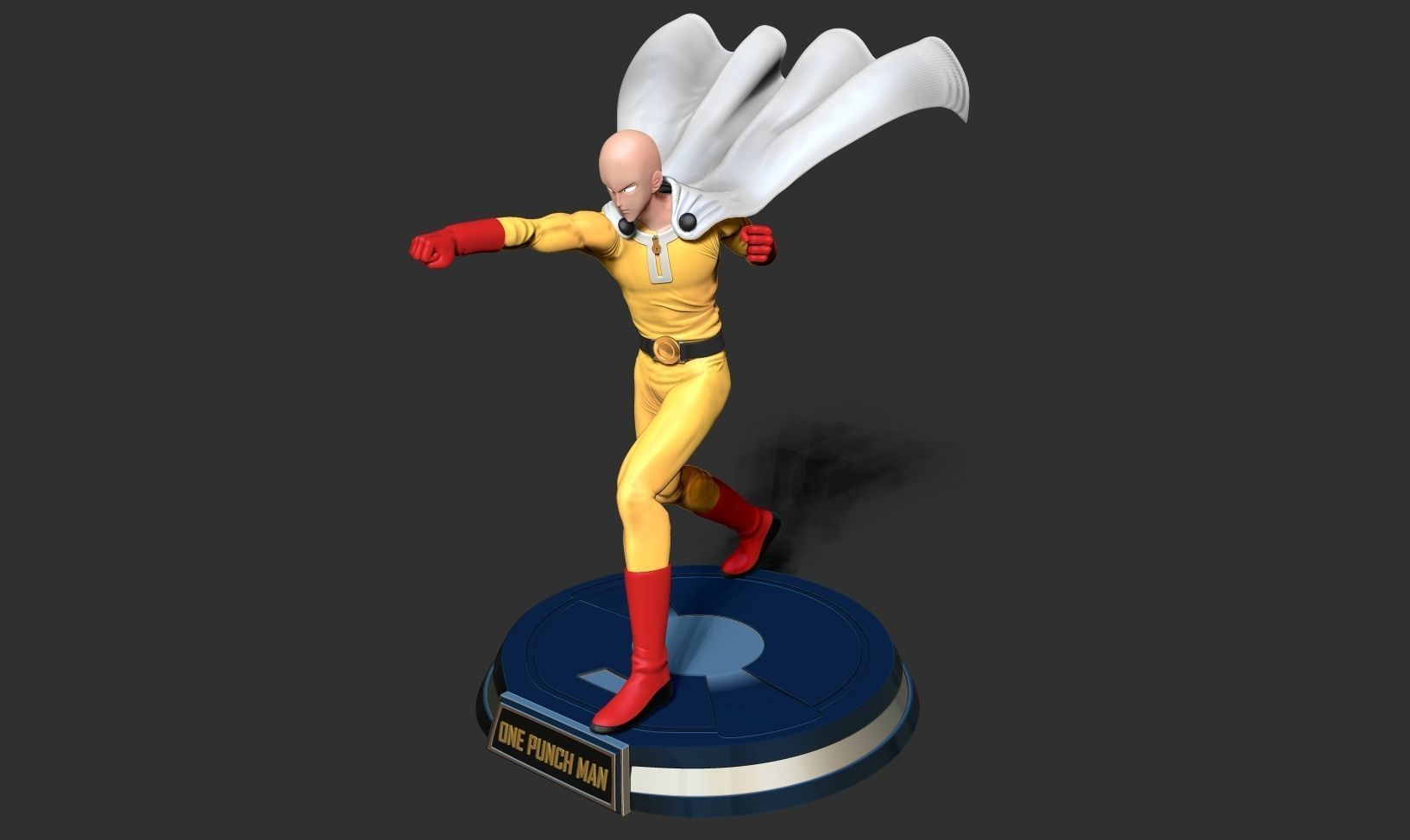 One-Punch Man 3D model 3D printable | CGTrader