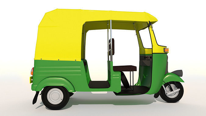 The Auto Rickshaw 3D model | CGTrader