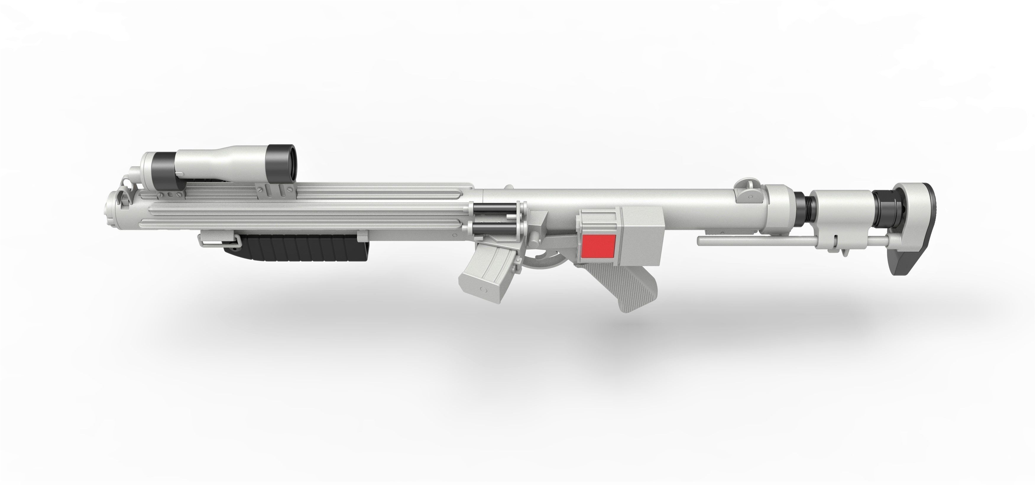 Range trooper Blaster rifle E-10R from Solo A Star Wars Story 3D model ...