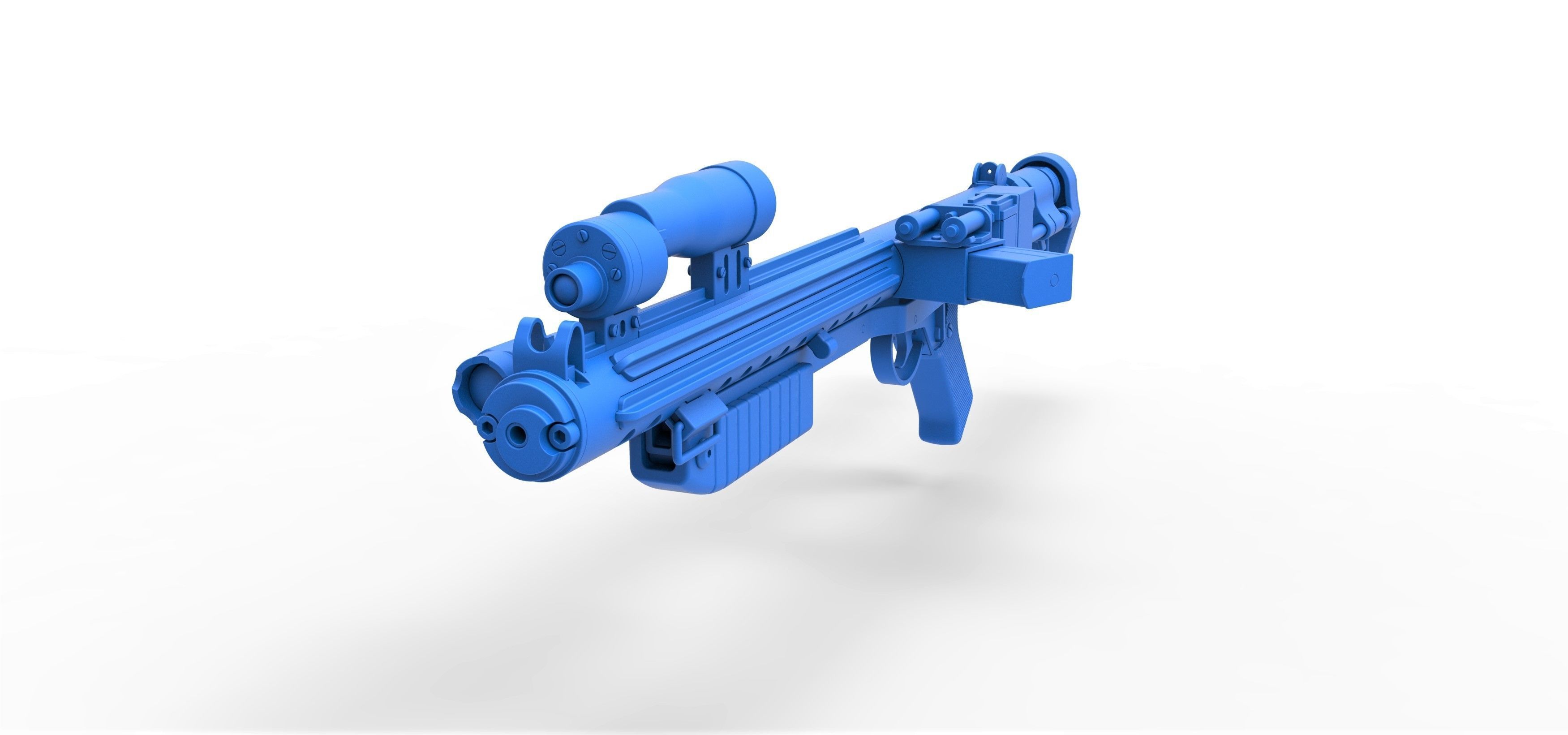 Range trooper Blaster rifle E-10R from Solo A Star Wars Story 3D model ...
