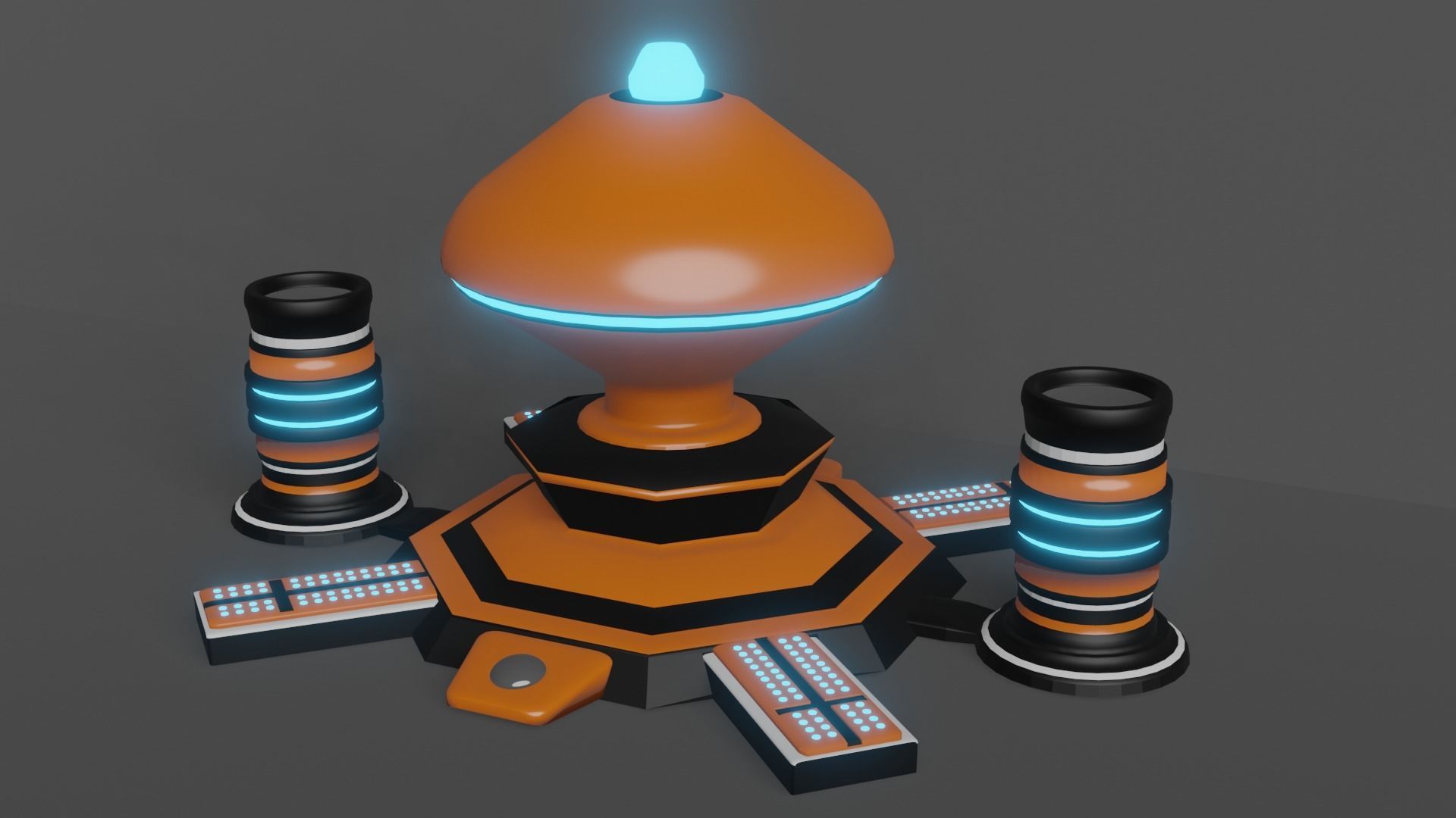 3D model Sci-Fi Machine VR / AR / low-poly | CGTrader