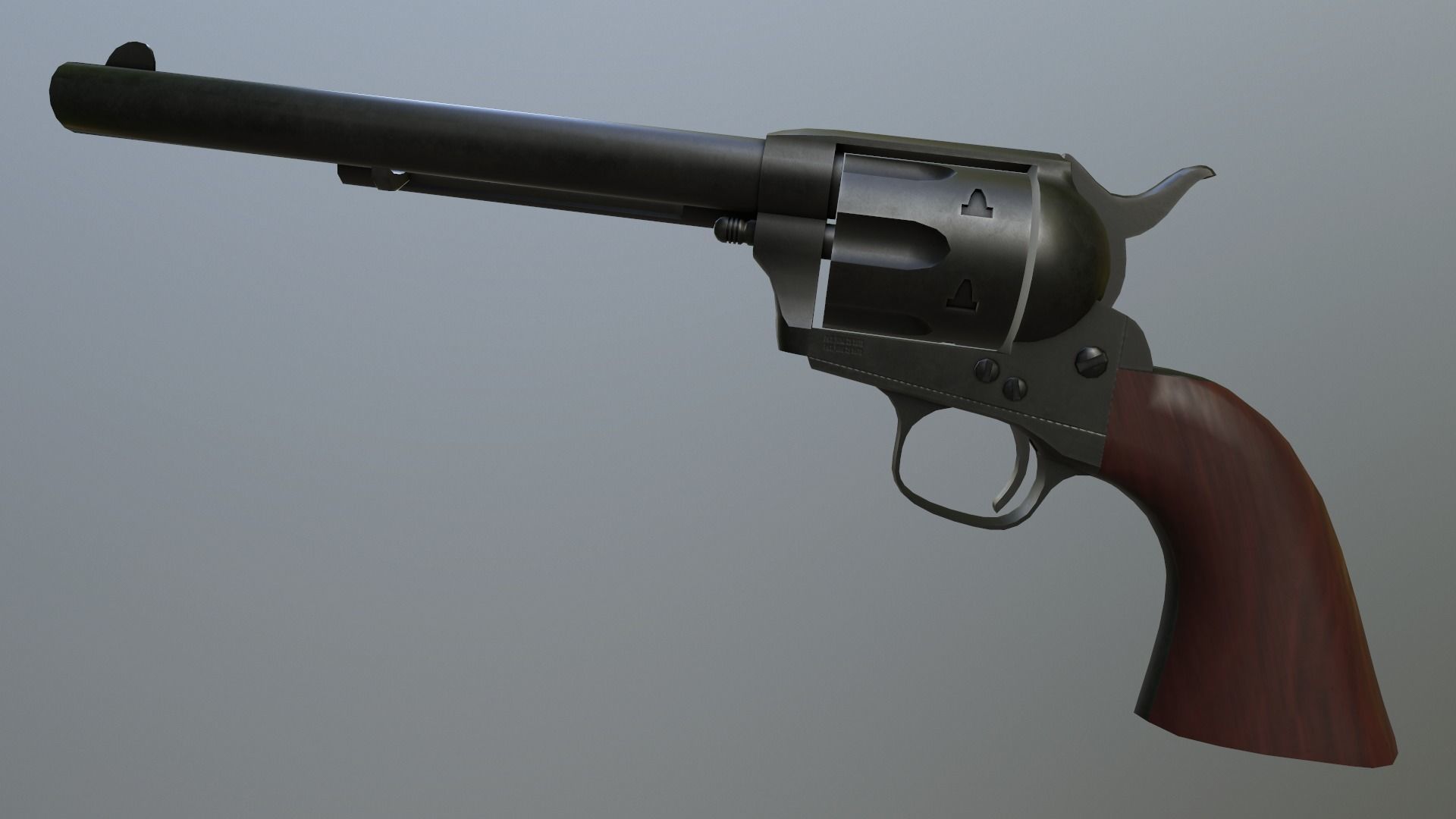 Colt peacemaker free VR / AR / low-poly 3D model | CGTrader