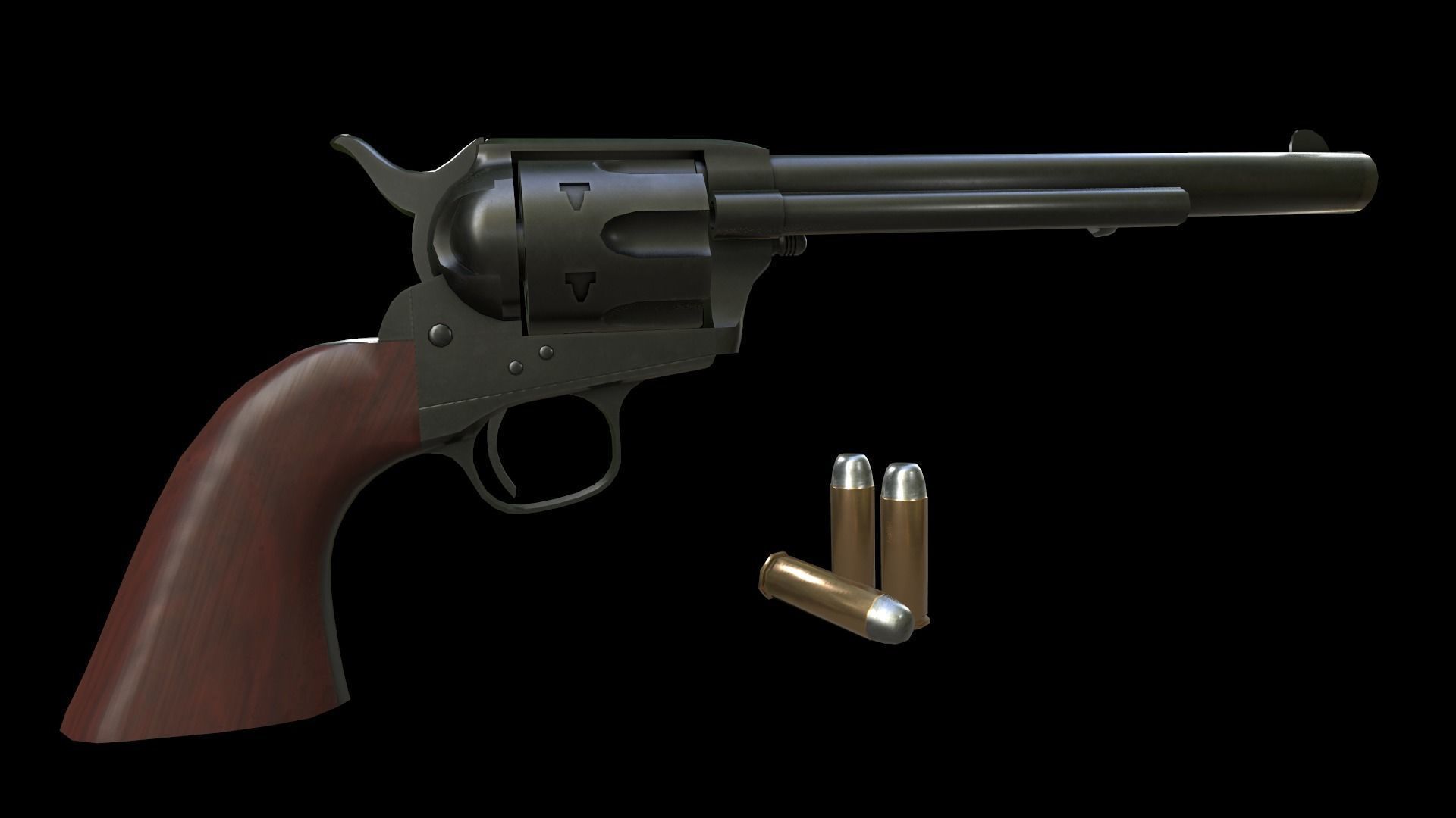 Colt peacemaker free VR / AR / low-poly 3D model | CGTrader