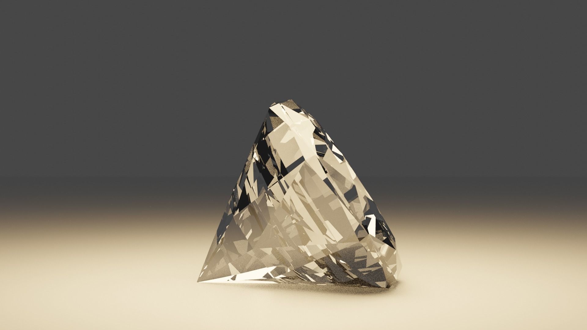 Diamonds three free VR / AR / low-poly 3D model | CGTrader