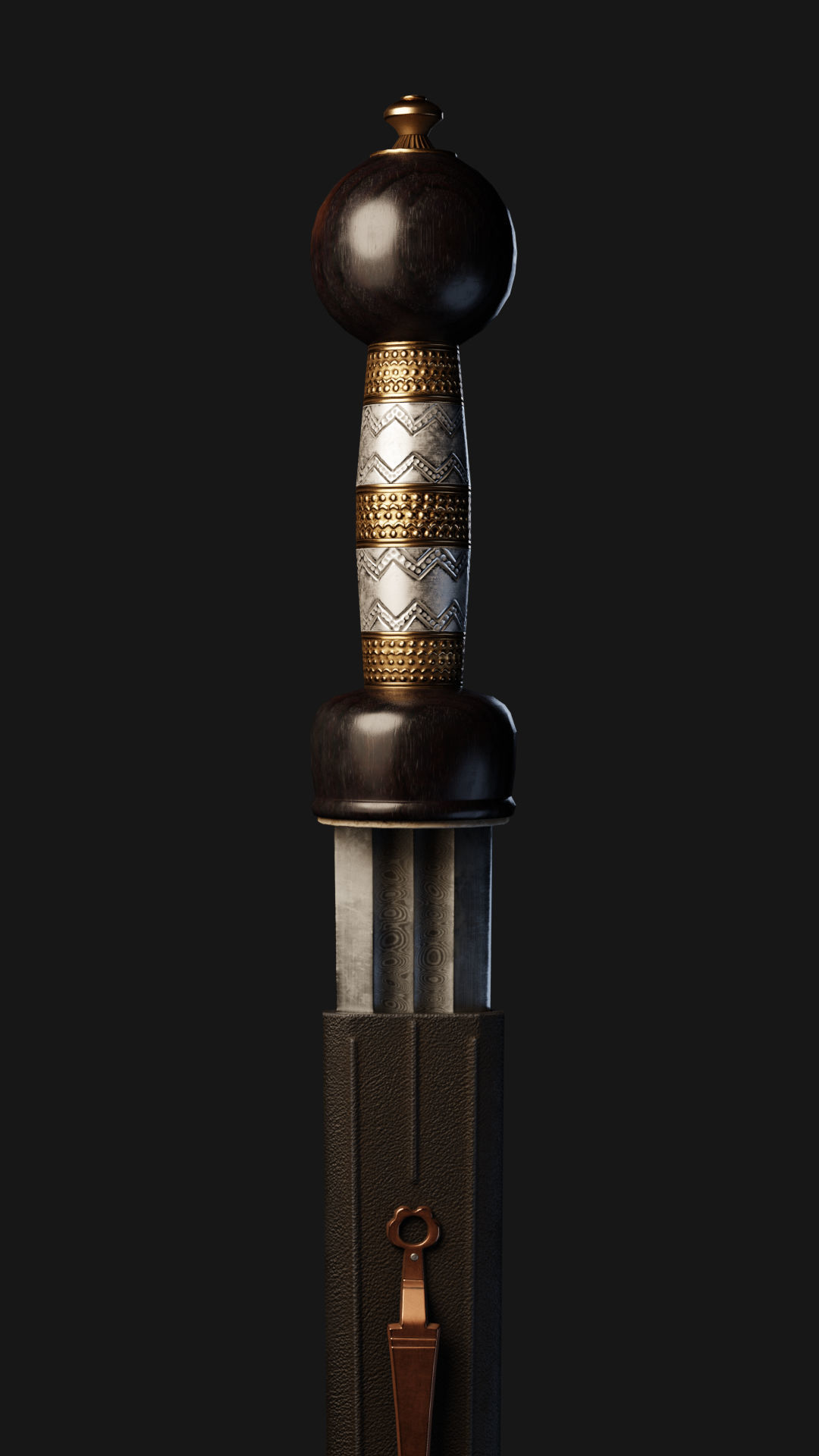 3D model Roman Cavalry Sword VR / AR / low-poly | CGTrader