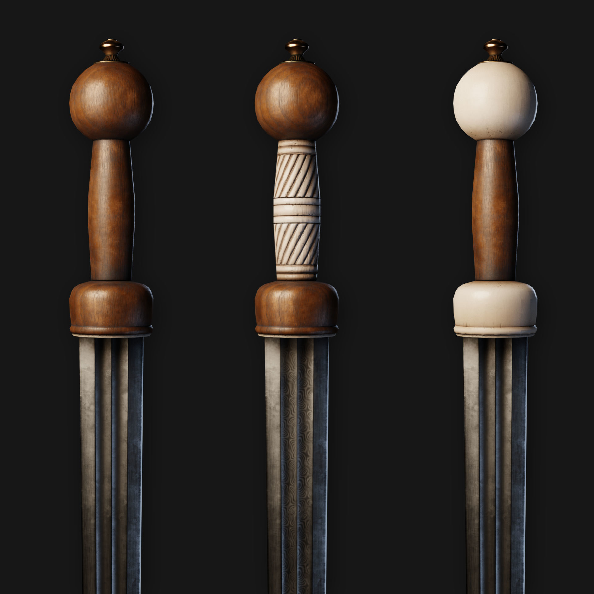 3D model Roman Cavalry Sword VR / AR / low-poly | CGTrader