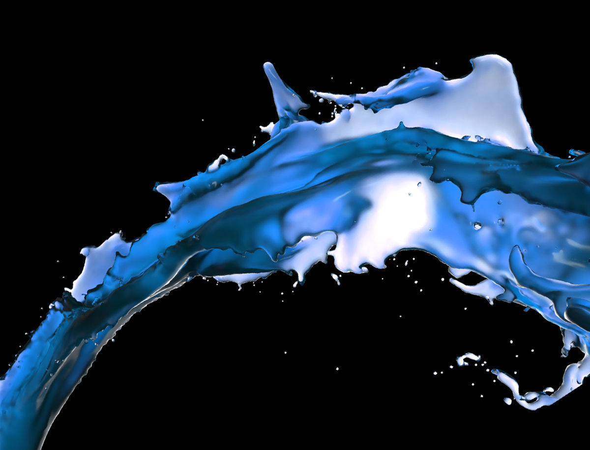 High quality realistically pouring 3d water flow - NO PLUGIN 3D model ...