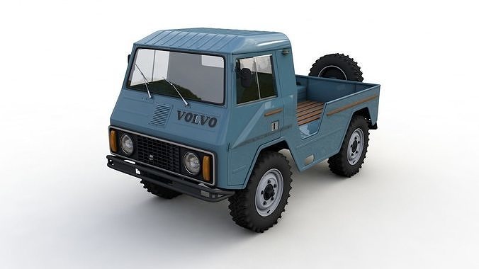 VOLVO LAPLANDER C202 1977 3D model | CGTrader