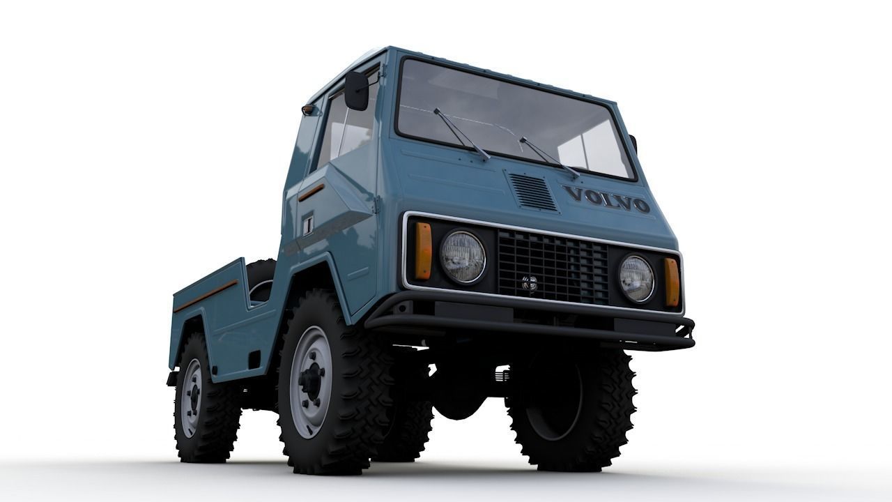 VOLVO LAPLANDER C202 1977 3D model | CGTrader