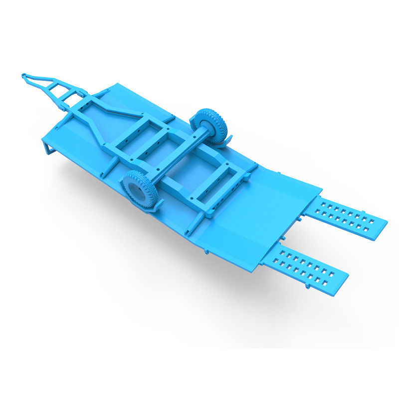 Trailer toy 3D model 3D printable | CGTrader