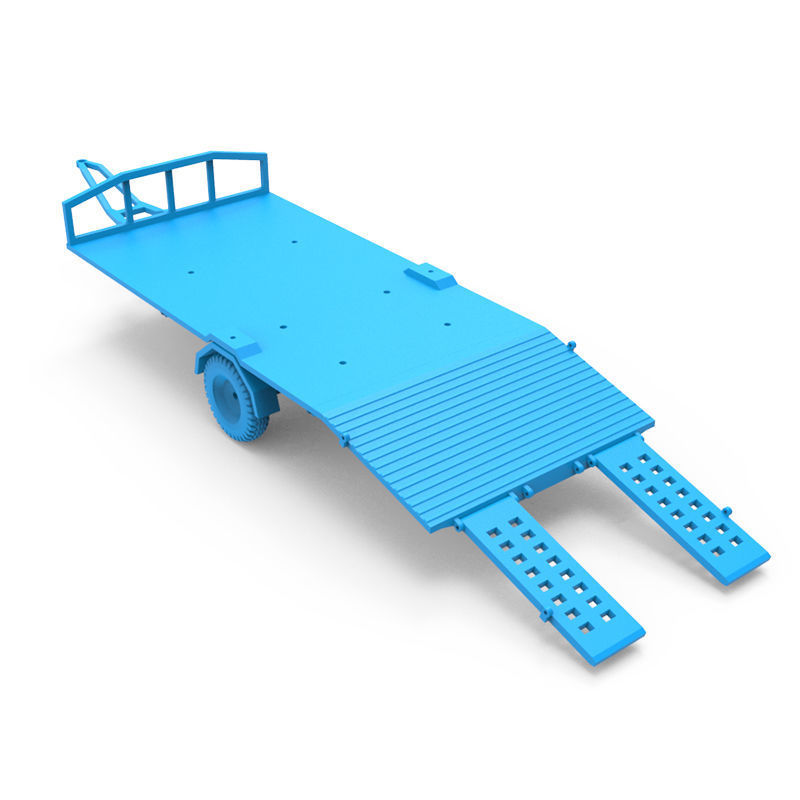 Trailer 3D model 3D printable | CGTrader
