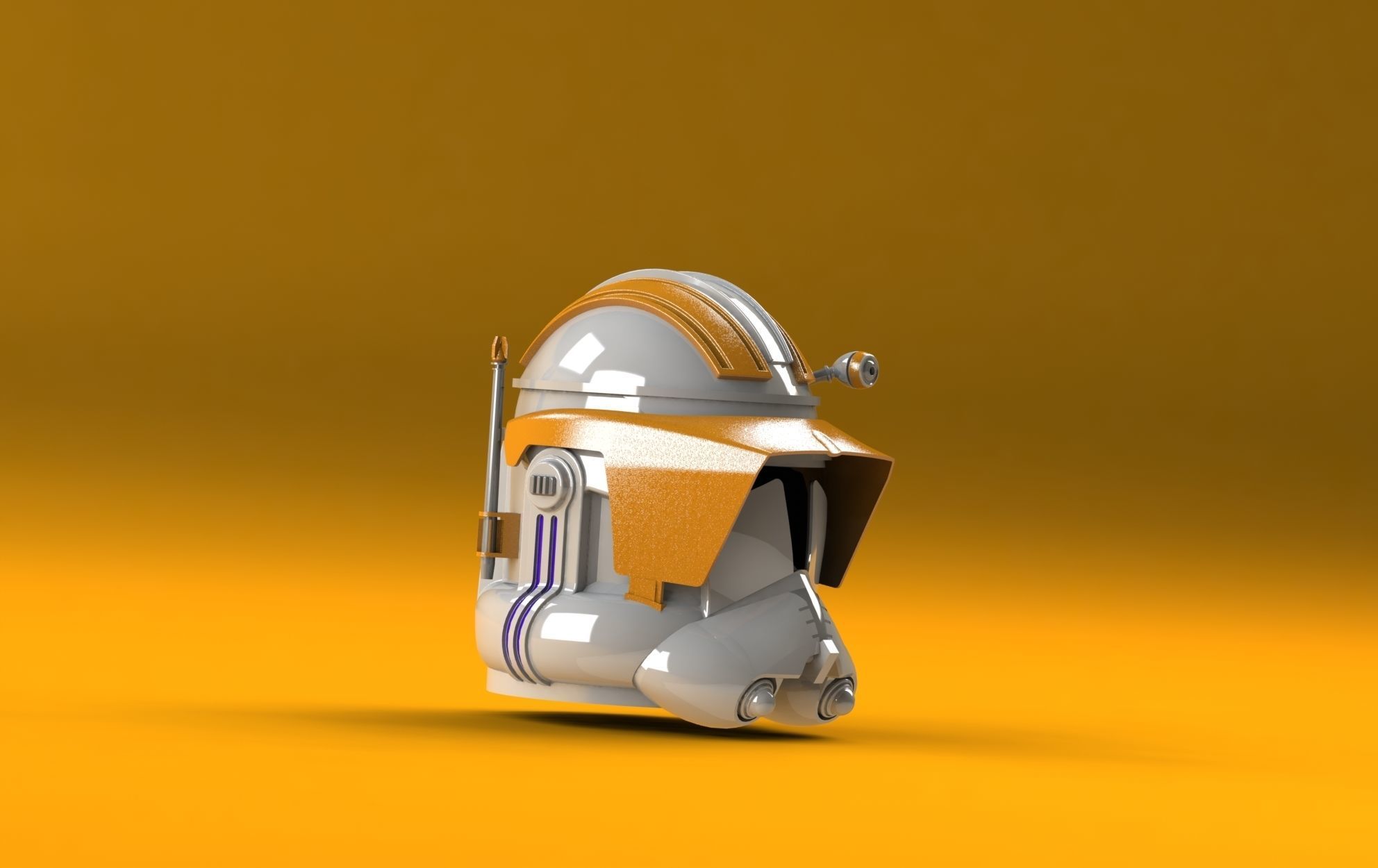 Phase 2 Commander Cody Helmet 3D model 3D printable | CGTrader