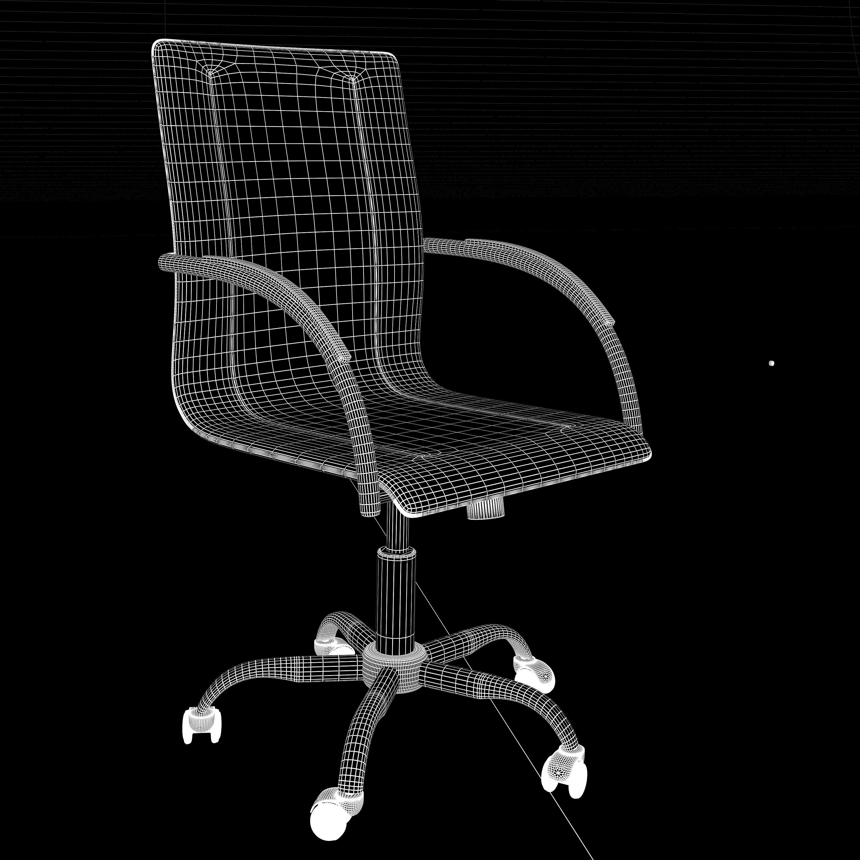 tenarchstudio Office armchair render ready vray Freebie free 3D model ...