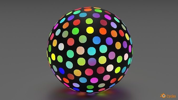 3D model Abstract Disco Ball VR / AR / low-poly | CGTrader