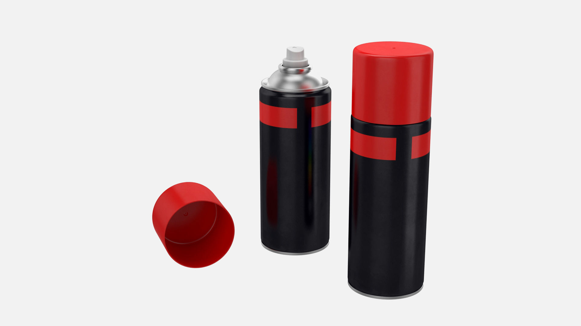 Spray paint can 3D model | CGTrader