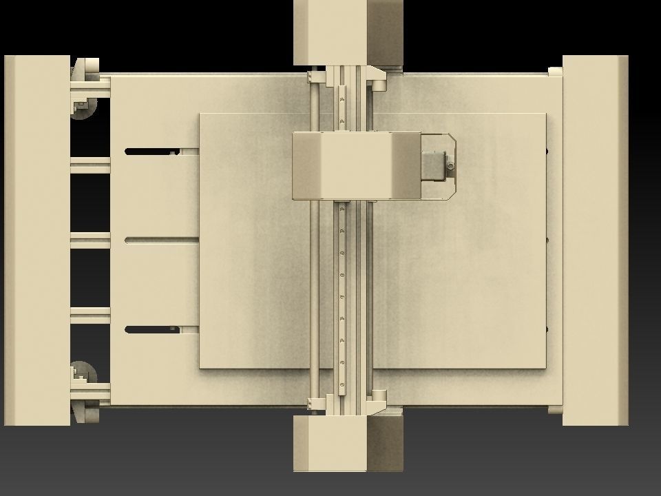 CNC ROUTER MACHINE DESIGN 3D model | CGTrader