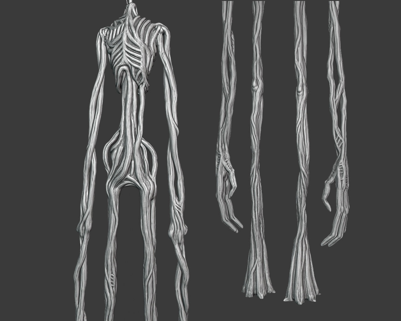 Siren Head SCP 3D model | CGTrader