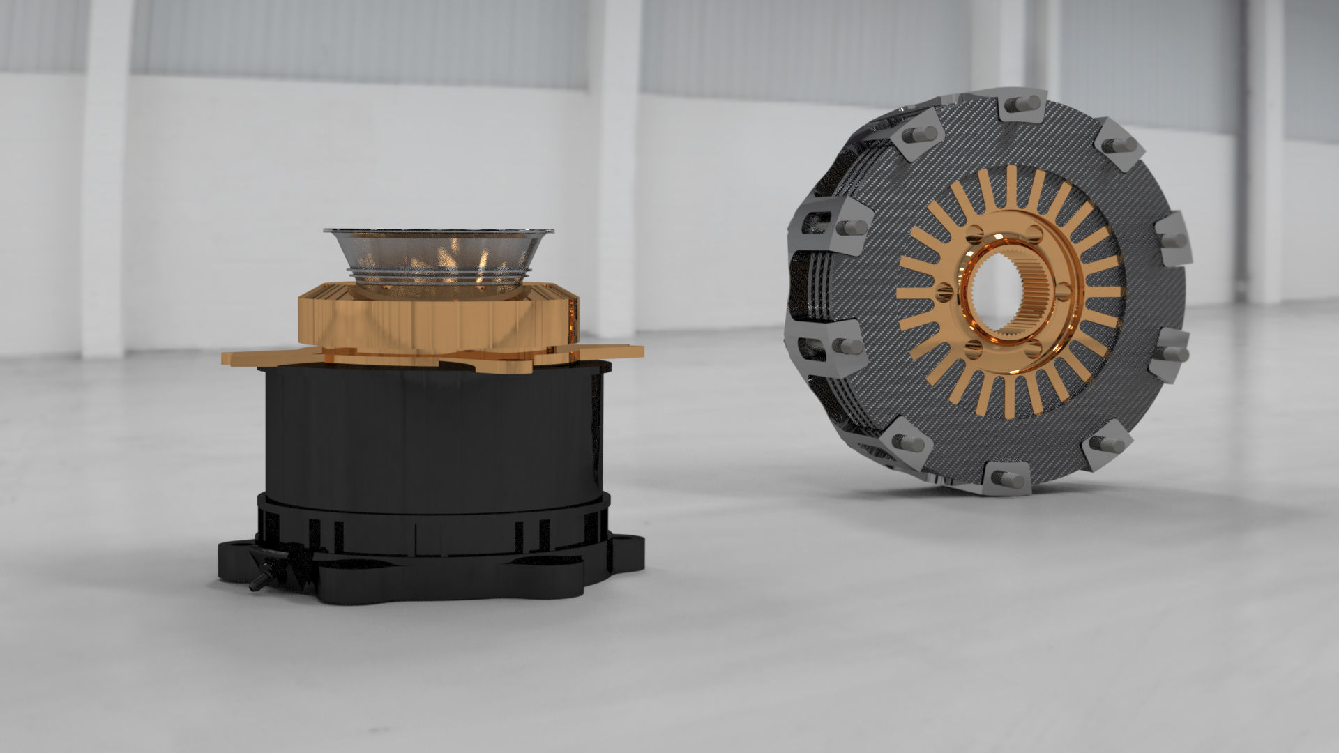 Formula 1 Clutch system aP racin 3D model | CGTrader