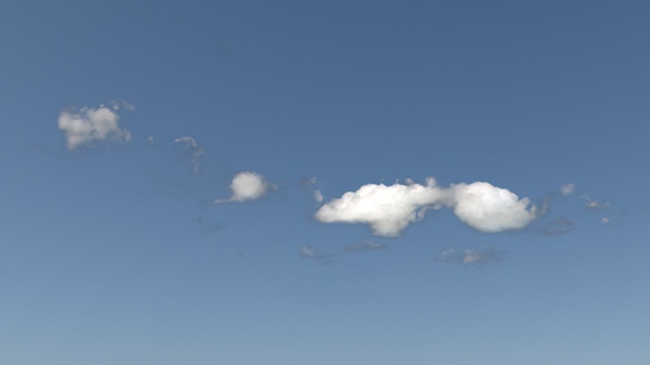 Clouds - Volumetric OpenVDB AltoCumulus Clouds 3D model | CGTrader