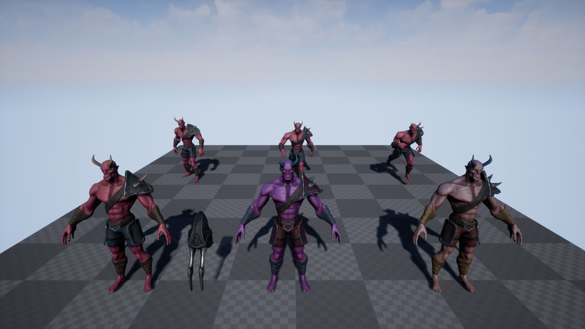 3D model Hell Fighter VR / AR / low-poly rigged | CGTrader